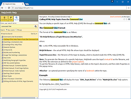 HelpSmith Screenshots